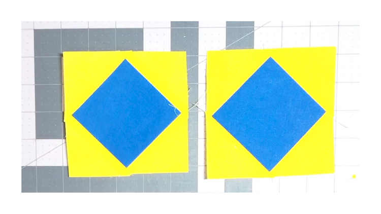 How to Make a Square in Square Quilt Block (2 Easy Beginner Methods ...