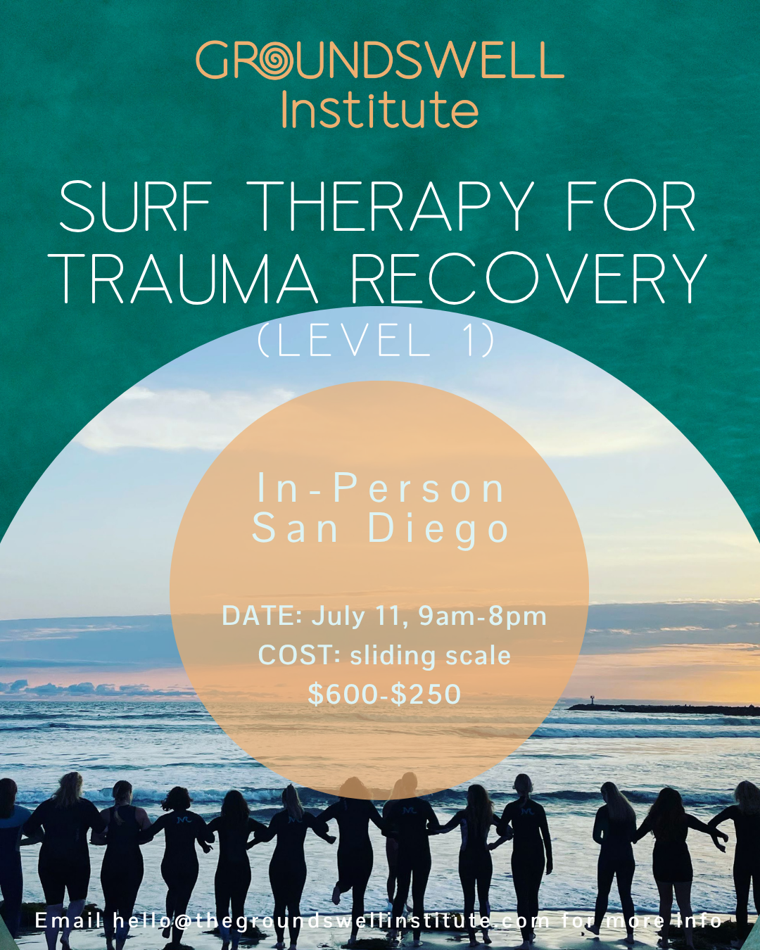 Surf Therapy For Trauma Recovery Training (Level 1) — The Groundswell ...