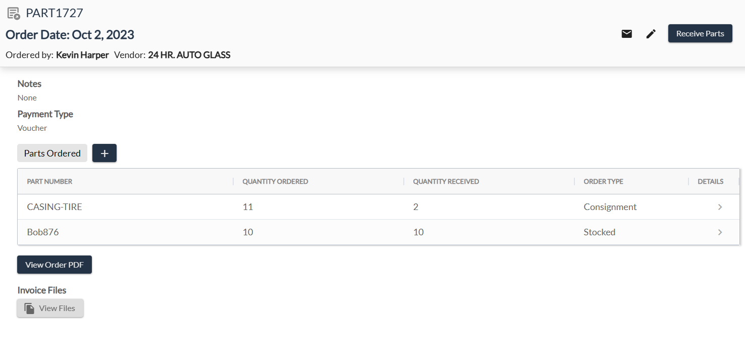 Fleet Management Software for Purchase Orders | Alpine