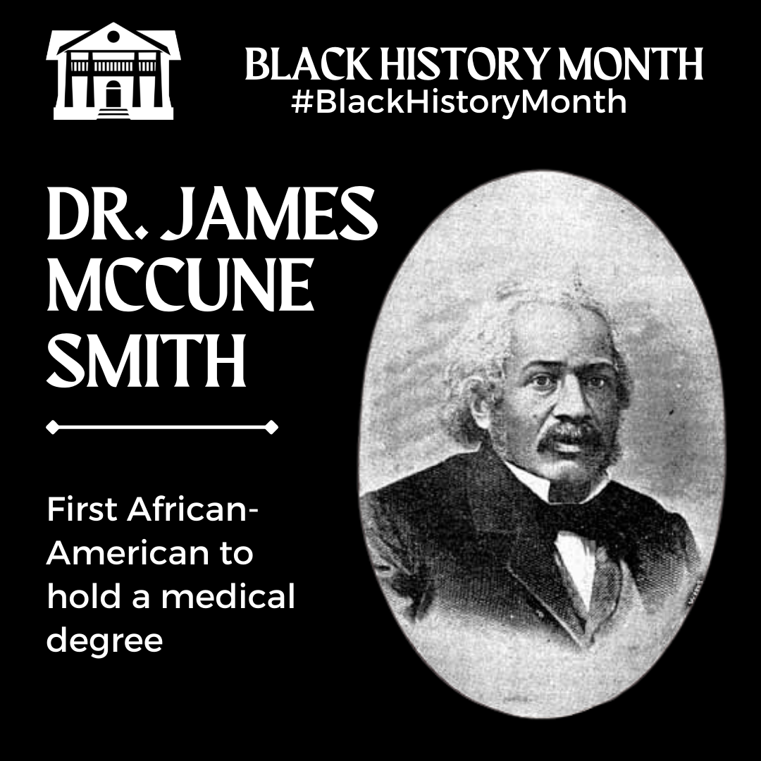 Black History Month: Dr. James McCune Smith — Canadian Museum of Health ...
