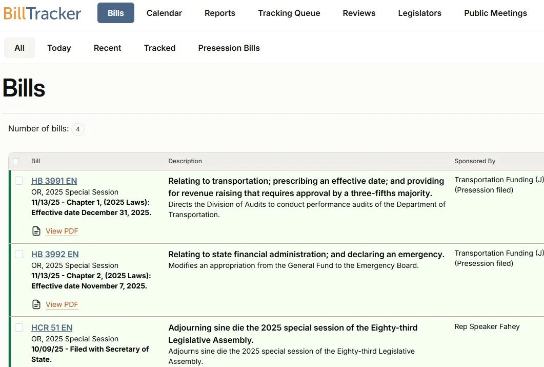 All New BillTracker — BillTracker