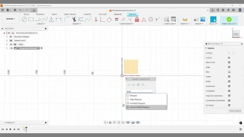 Circular Honeycomb Pattern in Fusion (Pattern Design Tutorial) — The ...