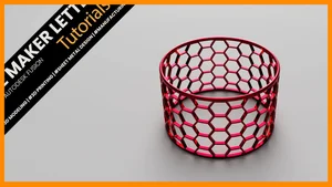 Circular Honeycomb Pattern in Fusion (Pattern Design Tutorial) — The ...