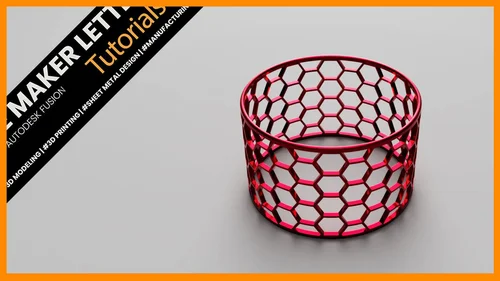Circular Honeycomb Pattern in Fusion (Pattern Design Tutorial) — The ...
