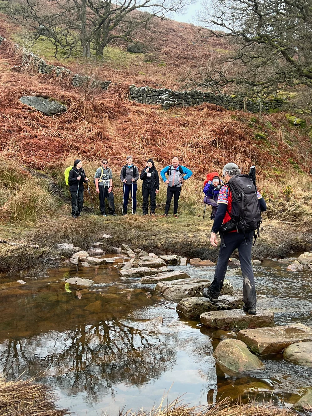 Lyke Wake Walk supported crossings or a guide for the day.