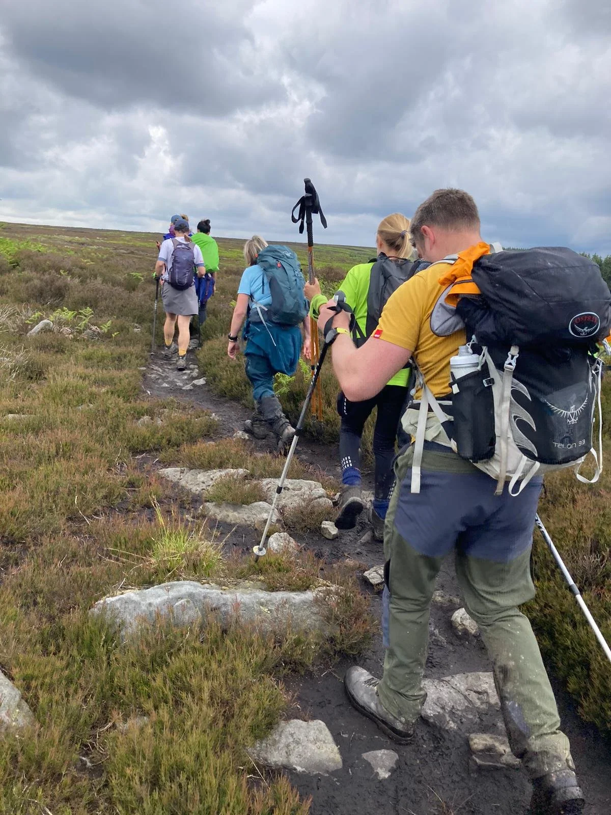 Lyke Wake Walk - supported crossings or a guide for the day.
