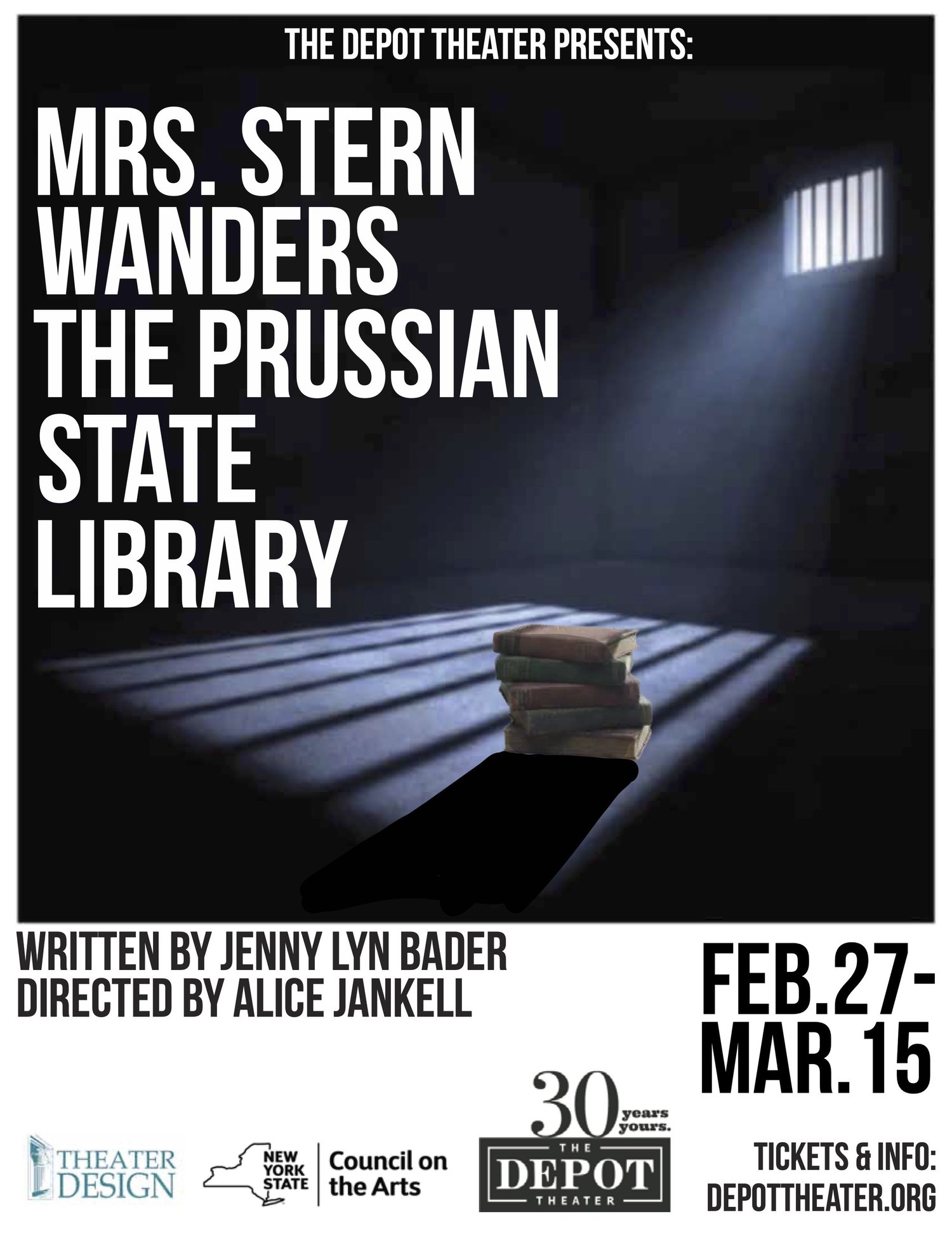 Mrs. Stern Wanders the Prussian State Library — Philipstown Depot Theater