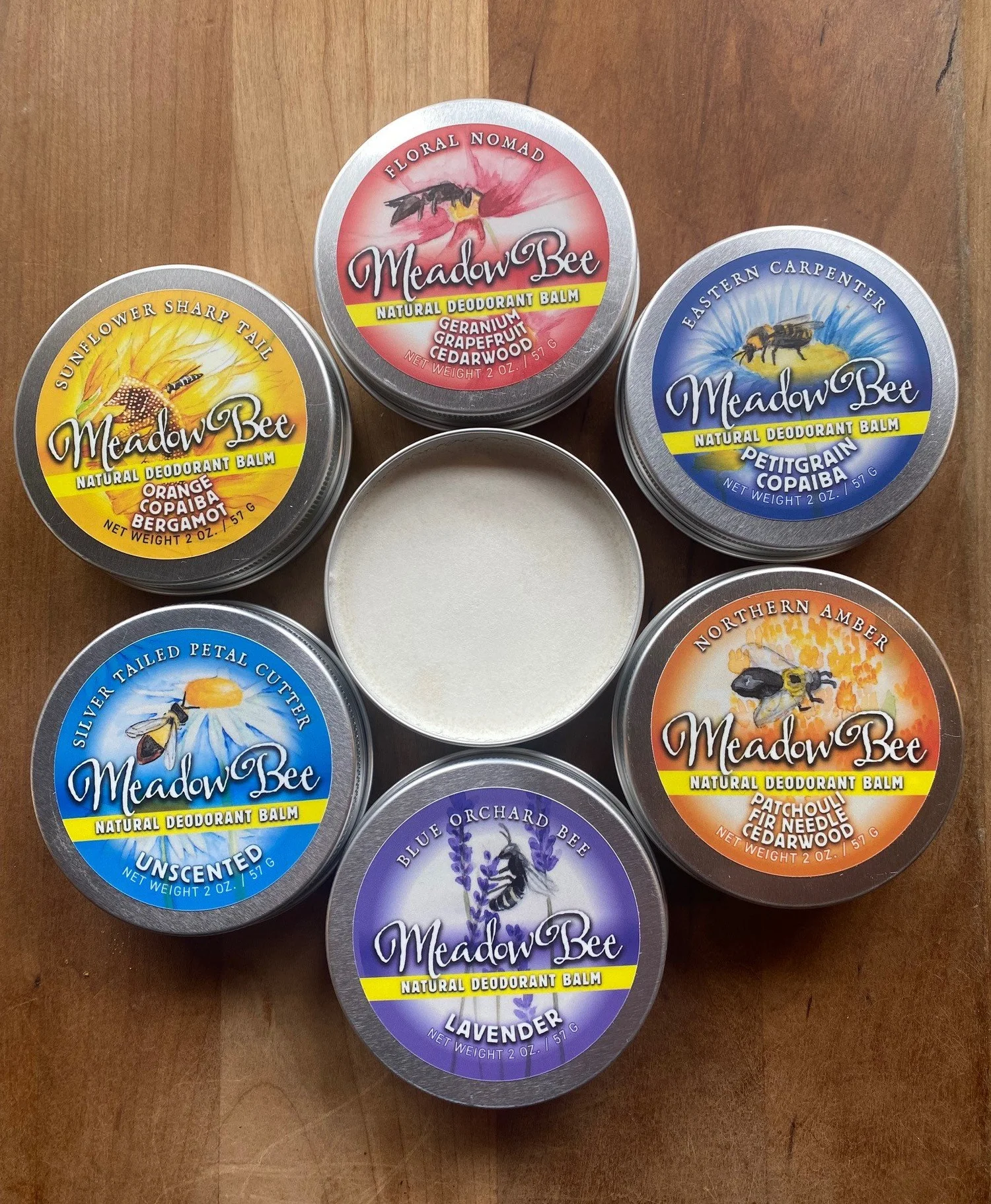 Deodorant Balm — Meadow Bee