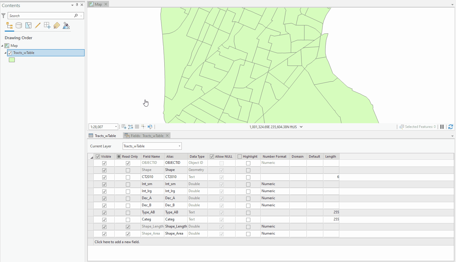 Attribute Field Properties — mapping 101