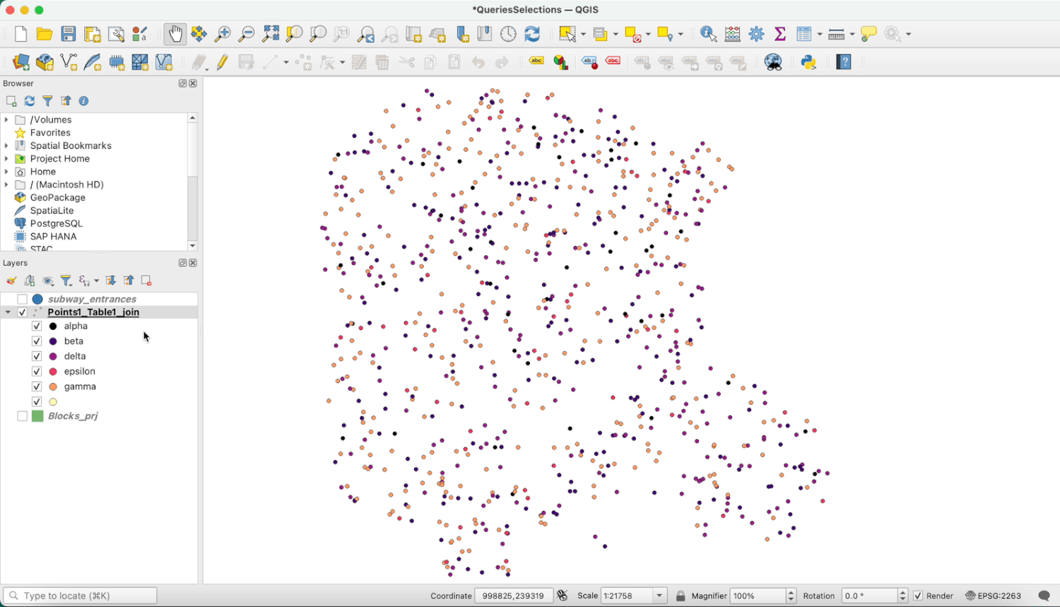 Categorical Symbols for Vector Features — mapping 101