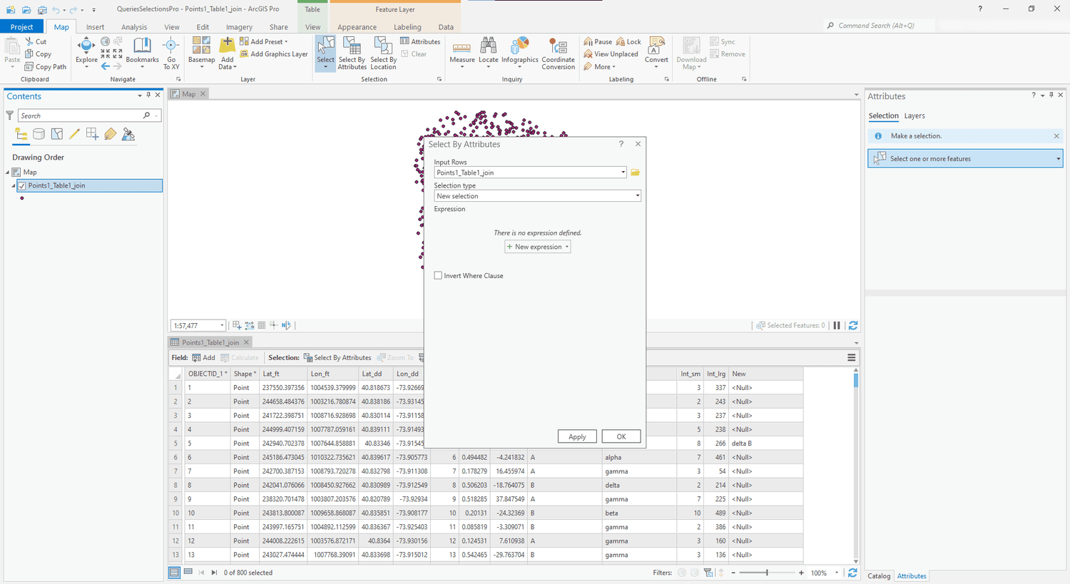 Querying by Attributes — mapping 101