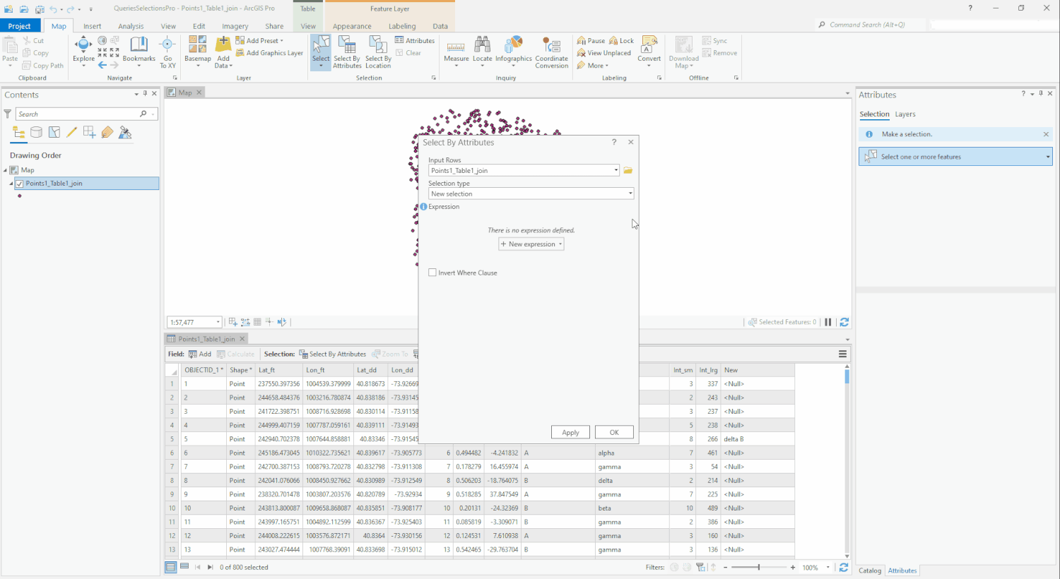 Querying by Attributes — mapping 101