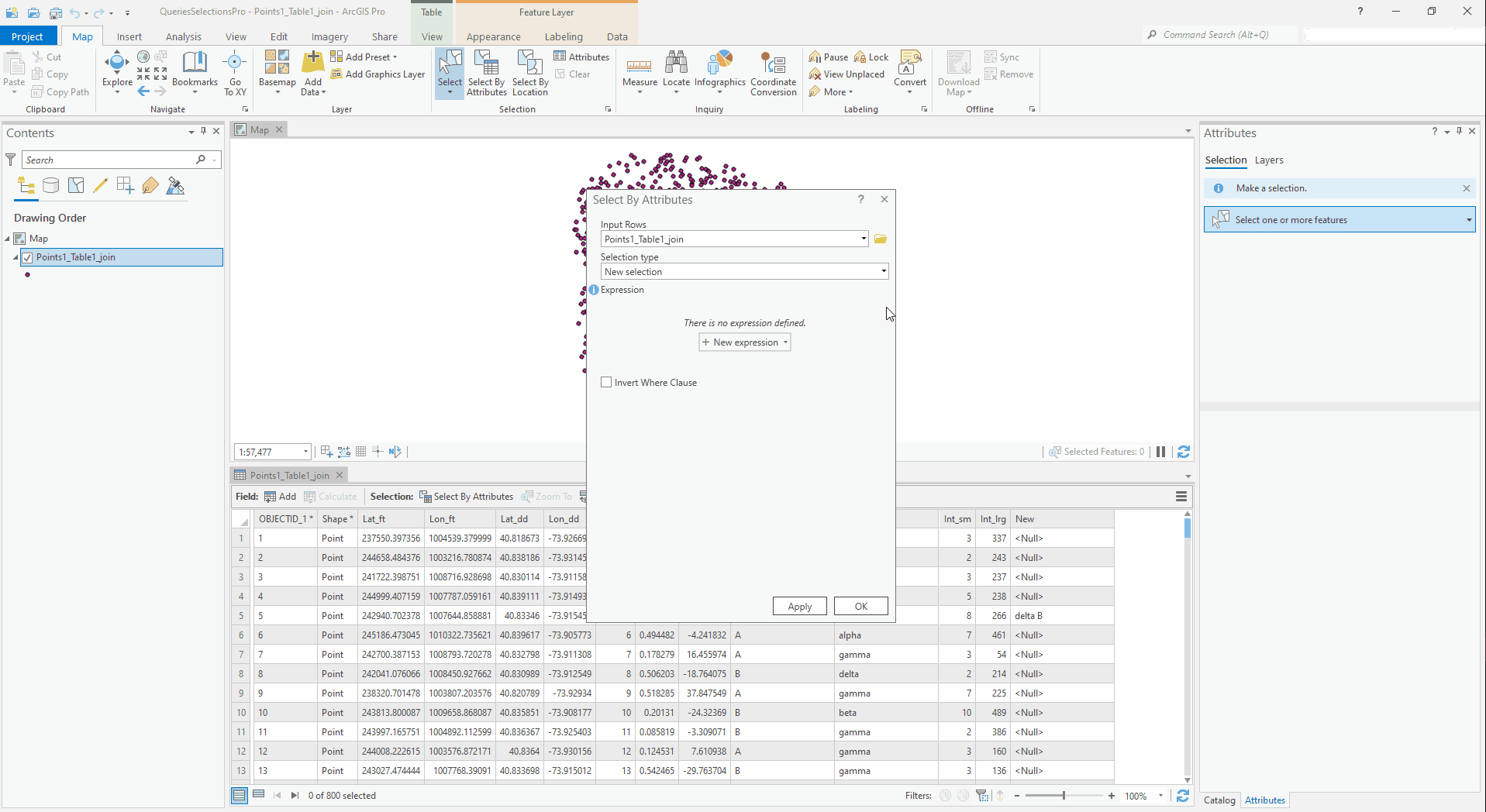 Querying by Attributes — mapping 101