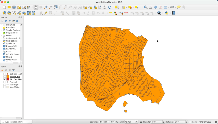 Accessing Feature Attributes — mapping 101