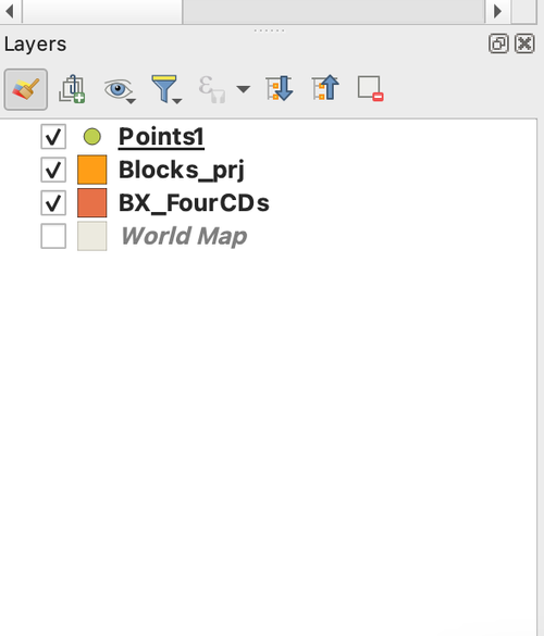 Adding and Ordering Layers in a Project — mapping 101