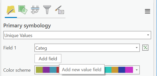 Categorical Symbols for Vector Features — mapping 101