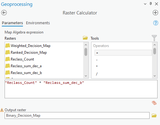 Using the Raster Calculator for Map Algebra — mapping 101
