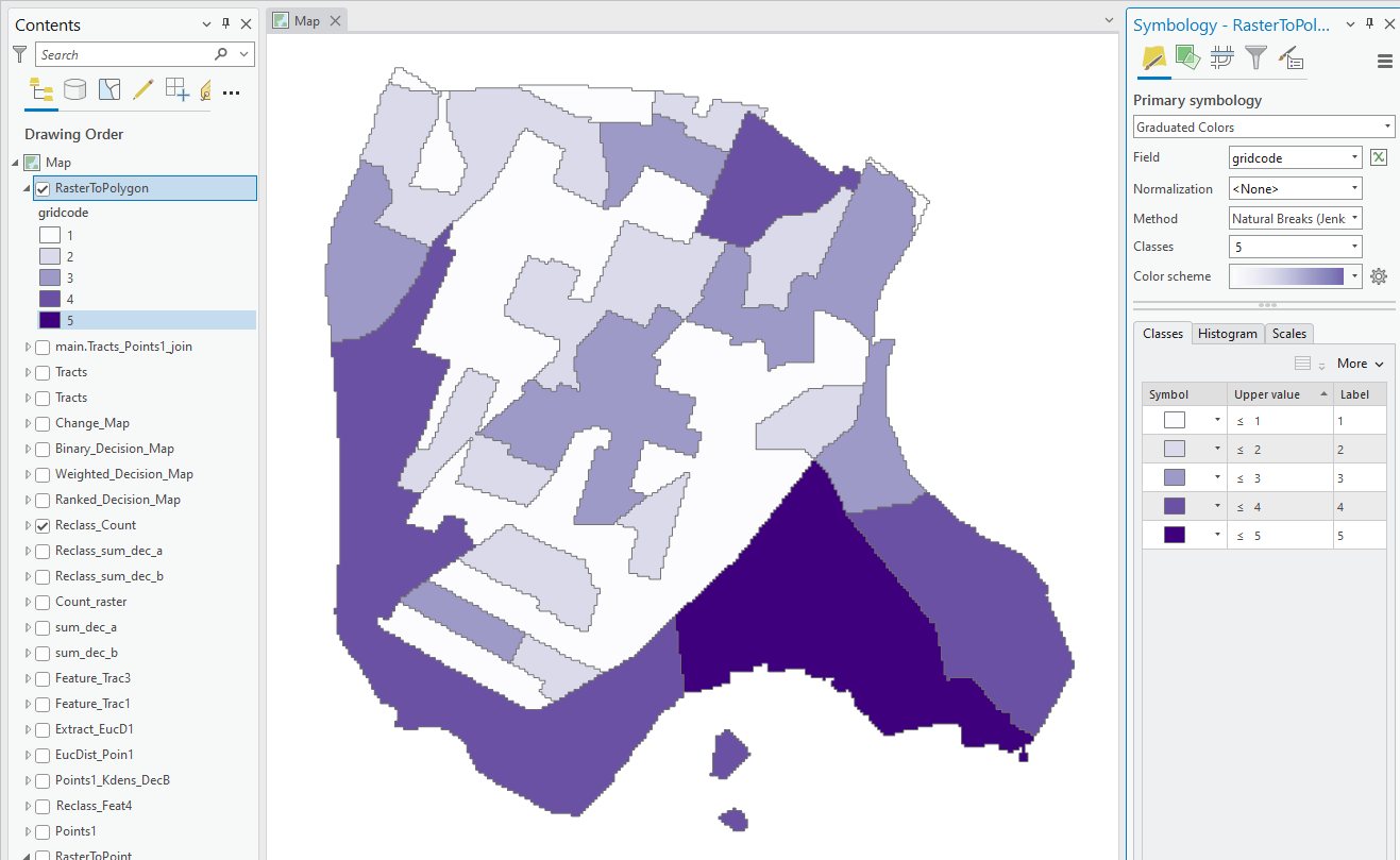 Converting Rasters to Polygon Features — mapping 101