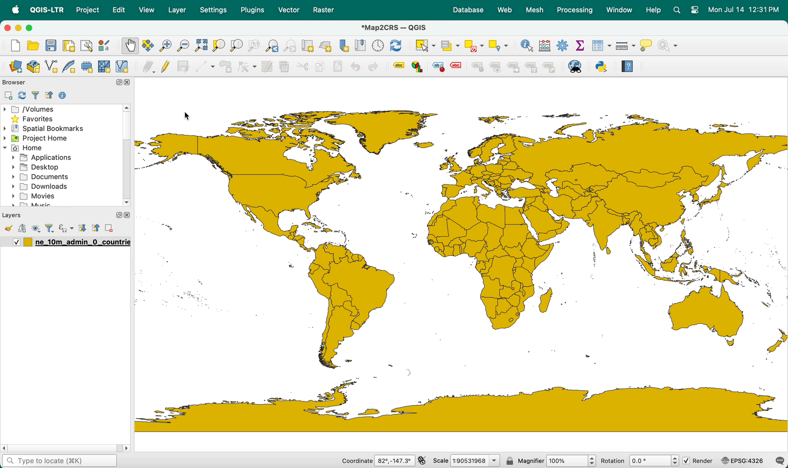 Accessing CRS Details — mapping 101
