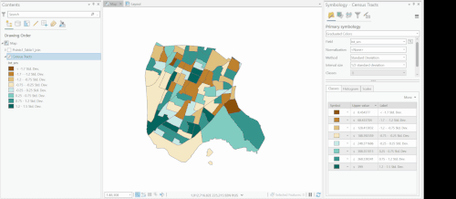 Classifying Features by Quantitative Attribute Values — mapping 101