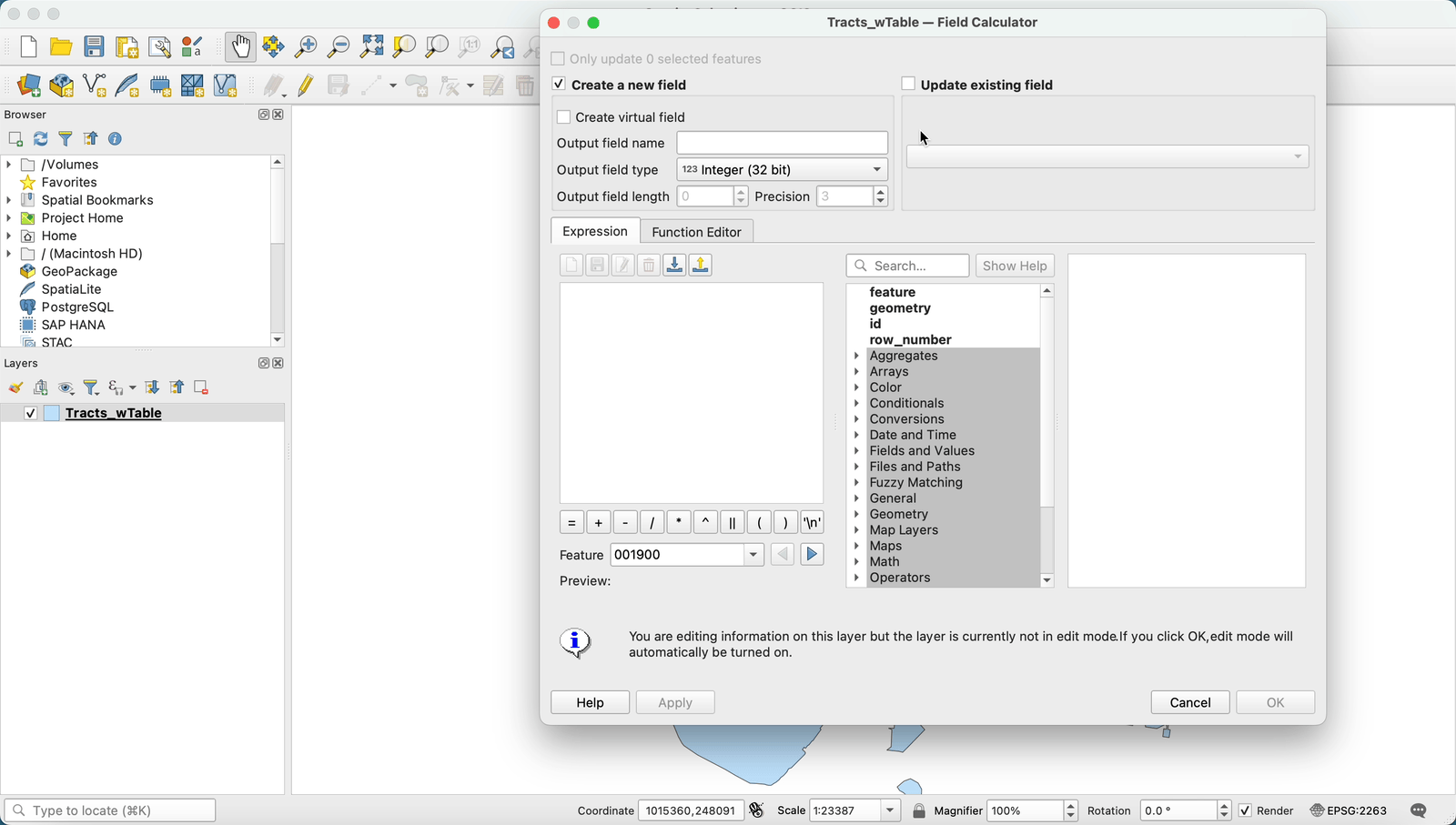 Adding & Calculating Fields in an Attribute Table — mapping 101