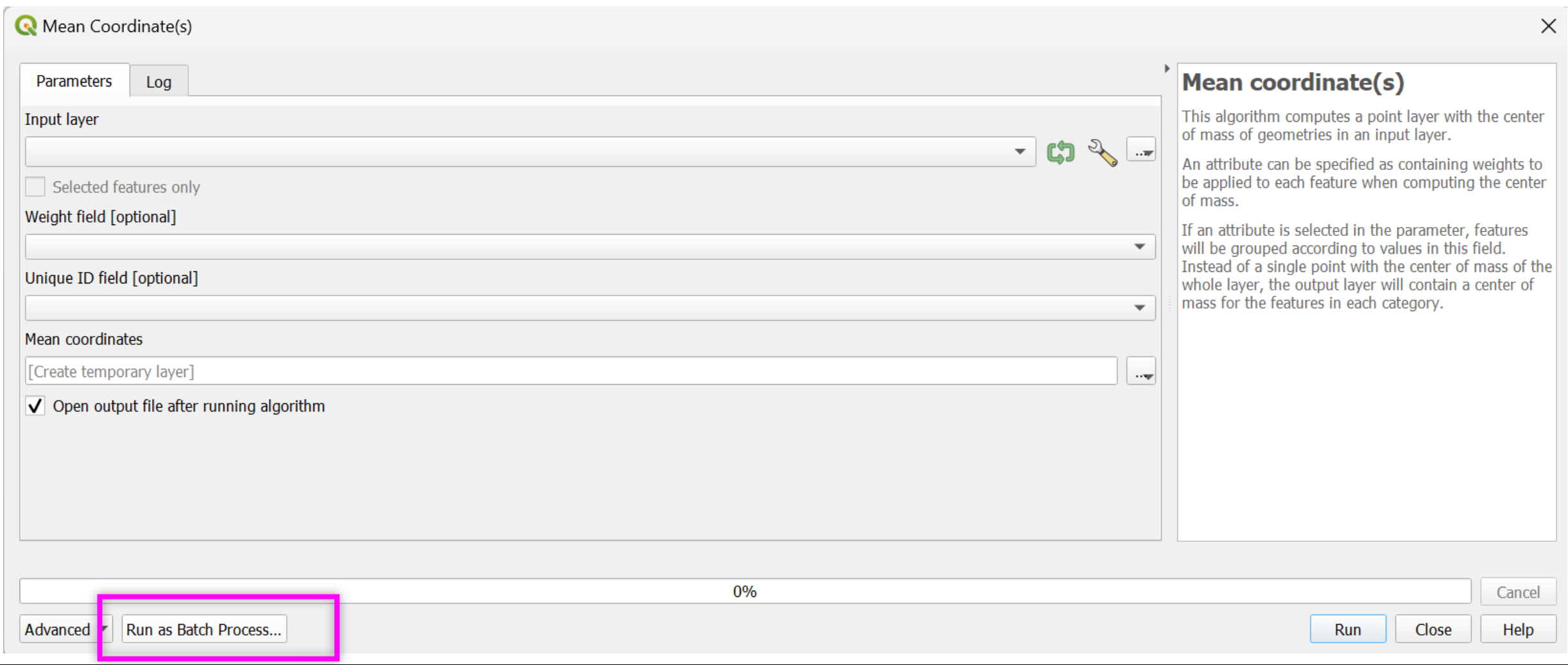 Batch Processing (almost) any tool in QGIS — mapping 101