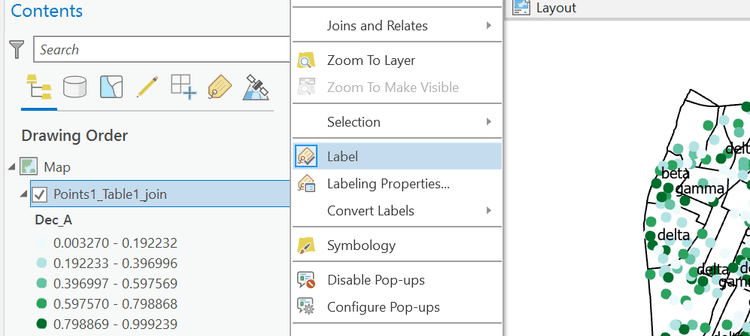 Labeling Features with Attributes — mapping 101