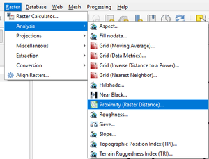 Creating Distance Rasters — mapping 101