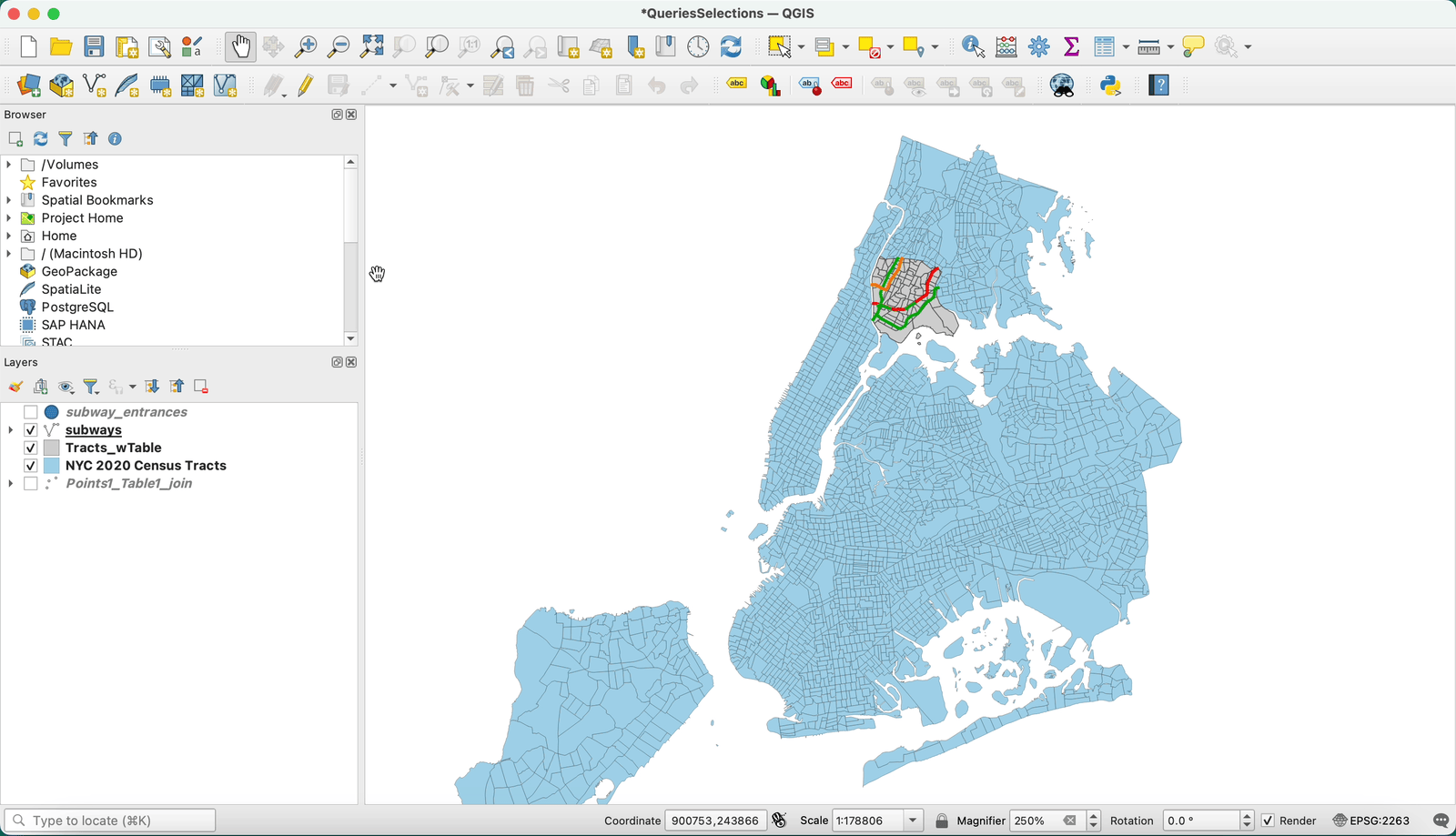 Using Bookmarks for Map Views — mapping 101