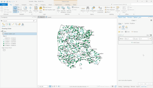 Labeling Features with Attributes — mapping 101