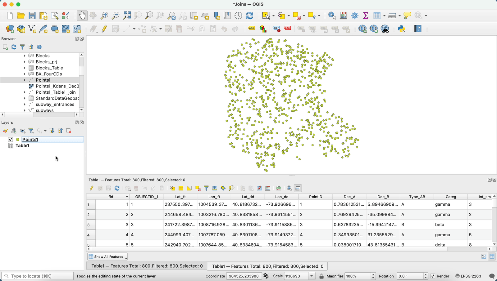 Table Joins — mapping 101