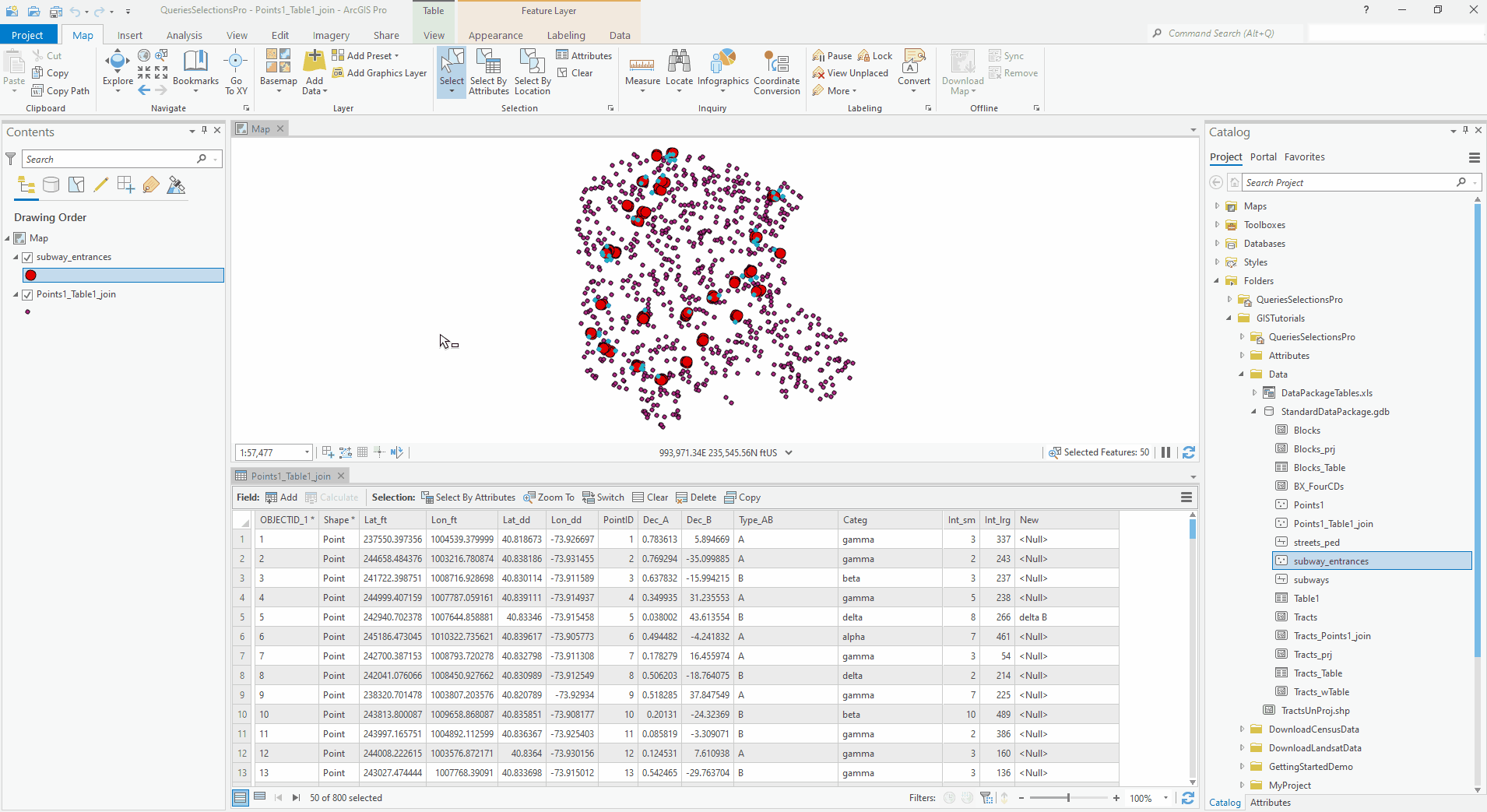 Creating a New Layer from Selected Features — mapping 101