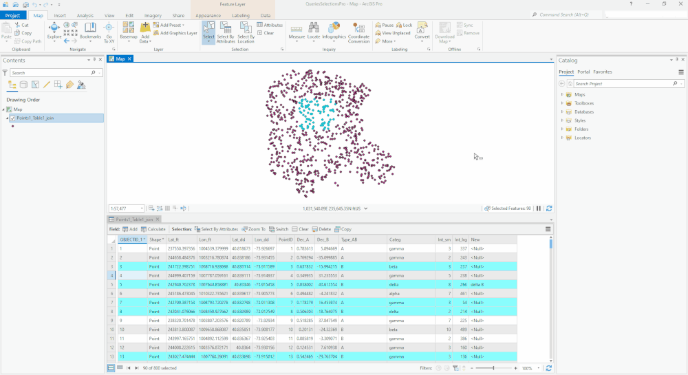 Interactive Selections & Other Selection Basics — mapping 101
