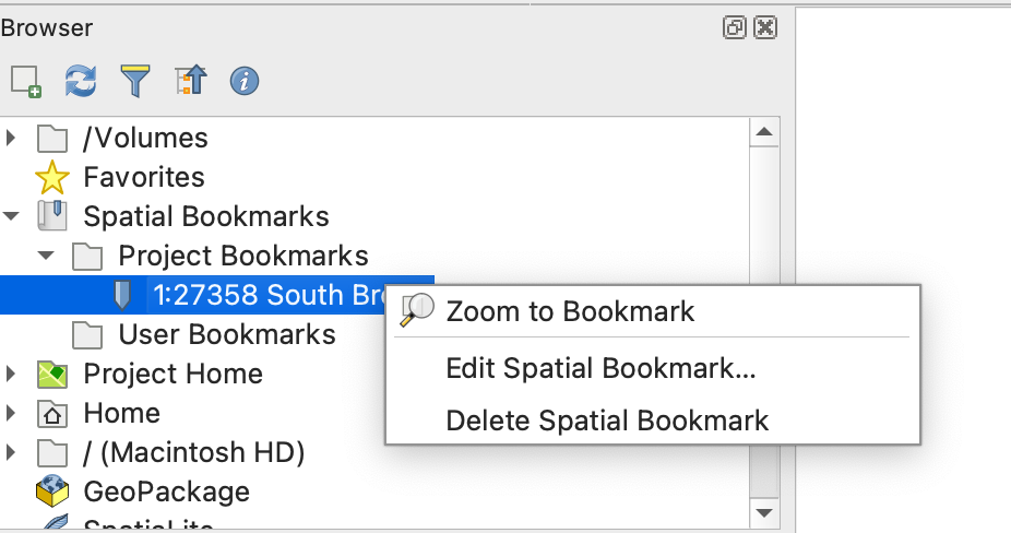 Using Bookmarks for Map Views — mapping 101