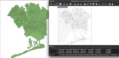 Georeferencing in QGIS — mapping 101