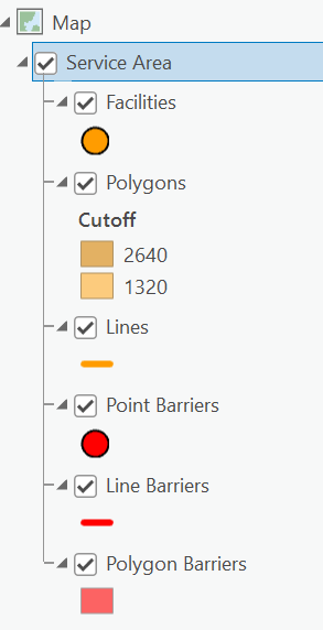 Working with Network Analysis Layers — mapping 101