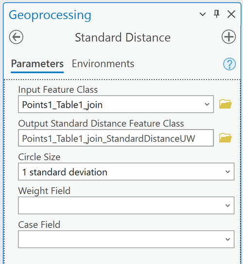 Calculating the Standard and Directional Distributions of Features ...