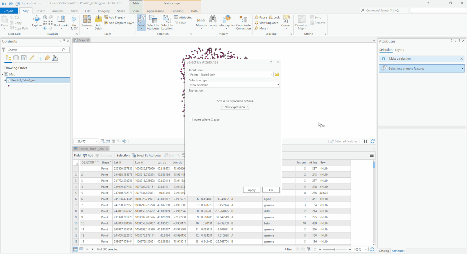 Querying by Attributes — mapping 101