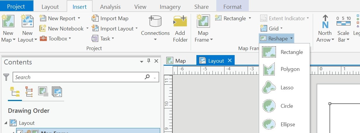 the Layout View & Map Frames — mapping 101