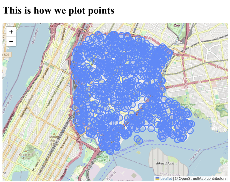 Adding GeoJSON Points to a Leaflet Map — mapping 101