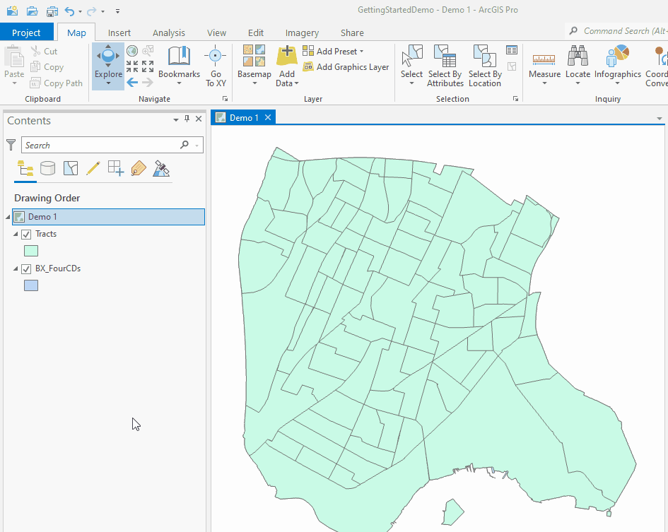 Map Views in ArcGIS Pro — mapping 101