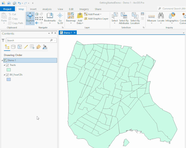 Map Views in ArcGIS Pro — mapping 101