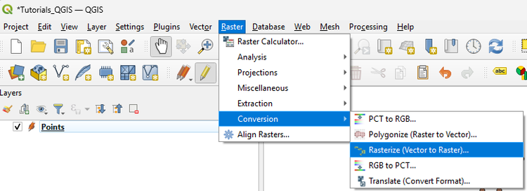 Converting Vector Features to Rasters — mapping 101