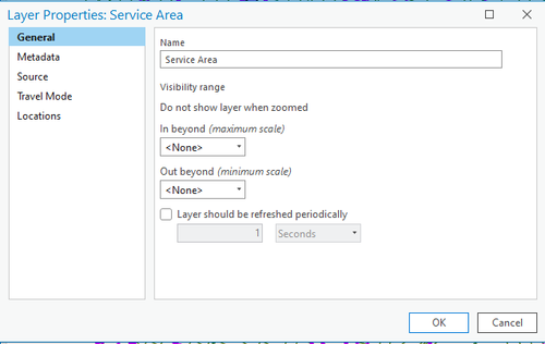 Making a Service Area Analysis Layer — mapping 101