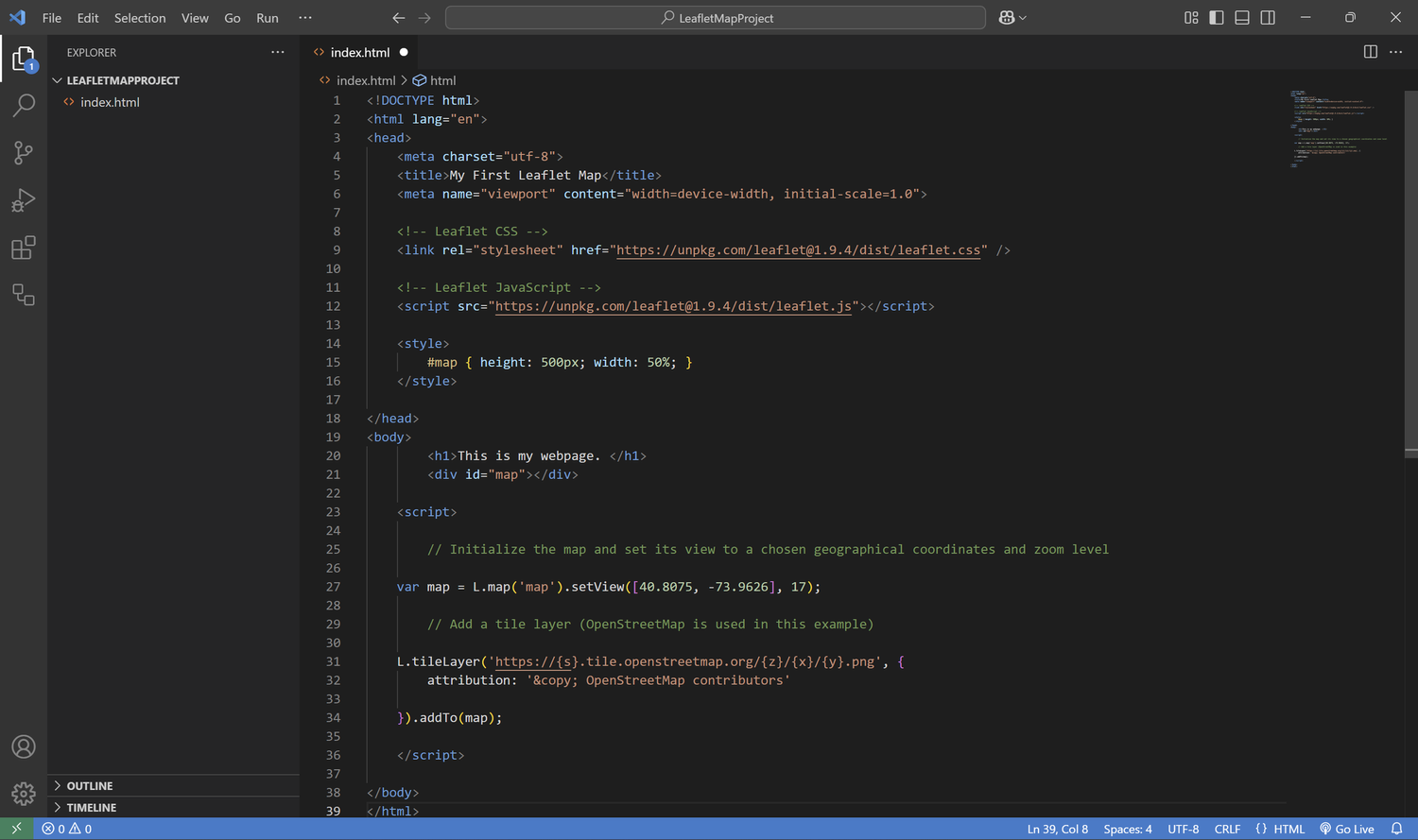 Getting Started with Leaflet — mapping 101