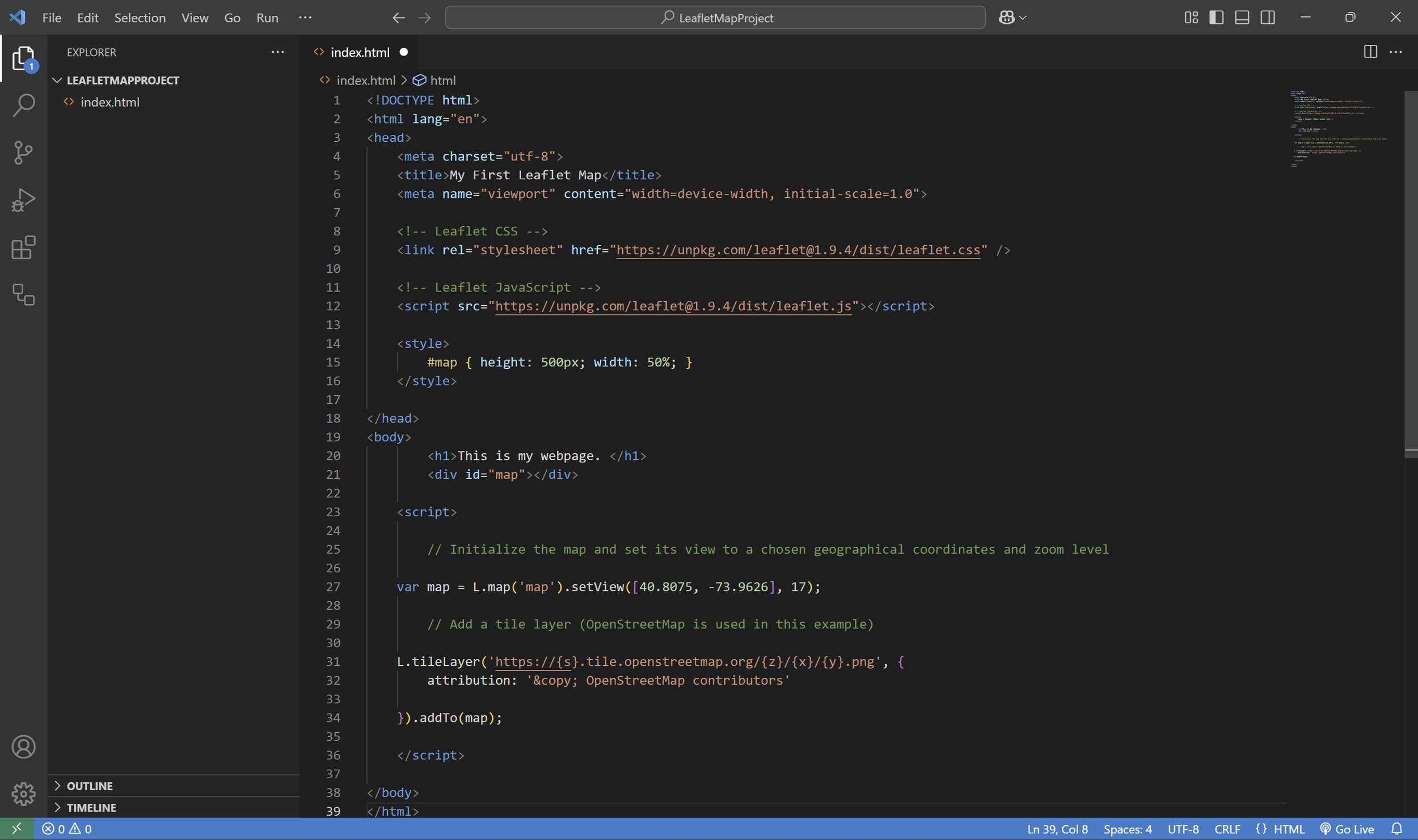 Getting Started with Leaflet — mapping 101