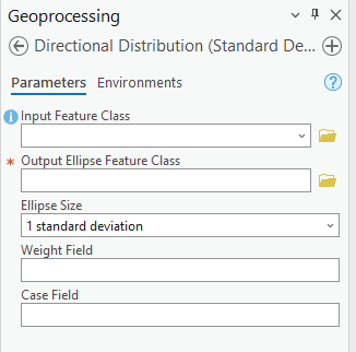 Calculating the Standard and Directional Distributions of Features ...