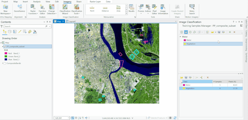 Creating Training Samples for Supervised Image Classification — mapping 101