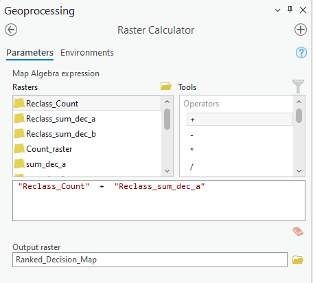 Using the Raster Calculator for Map Algebra — mapping 101