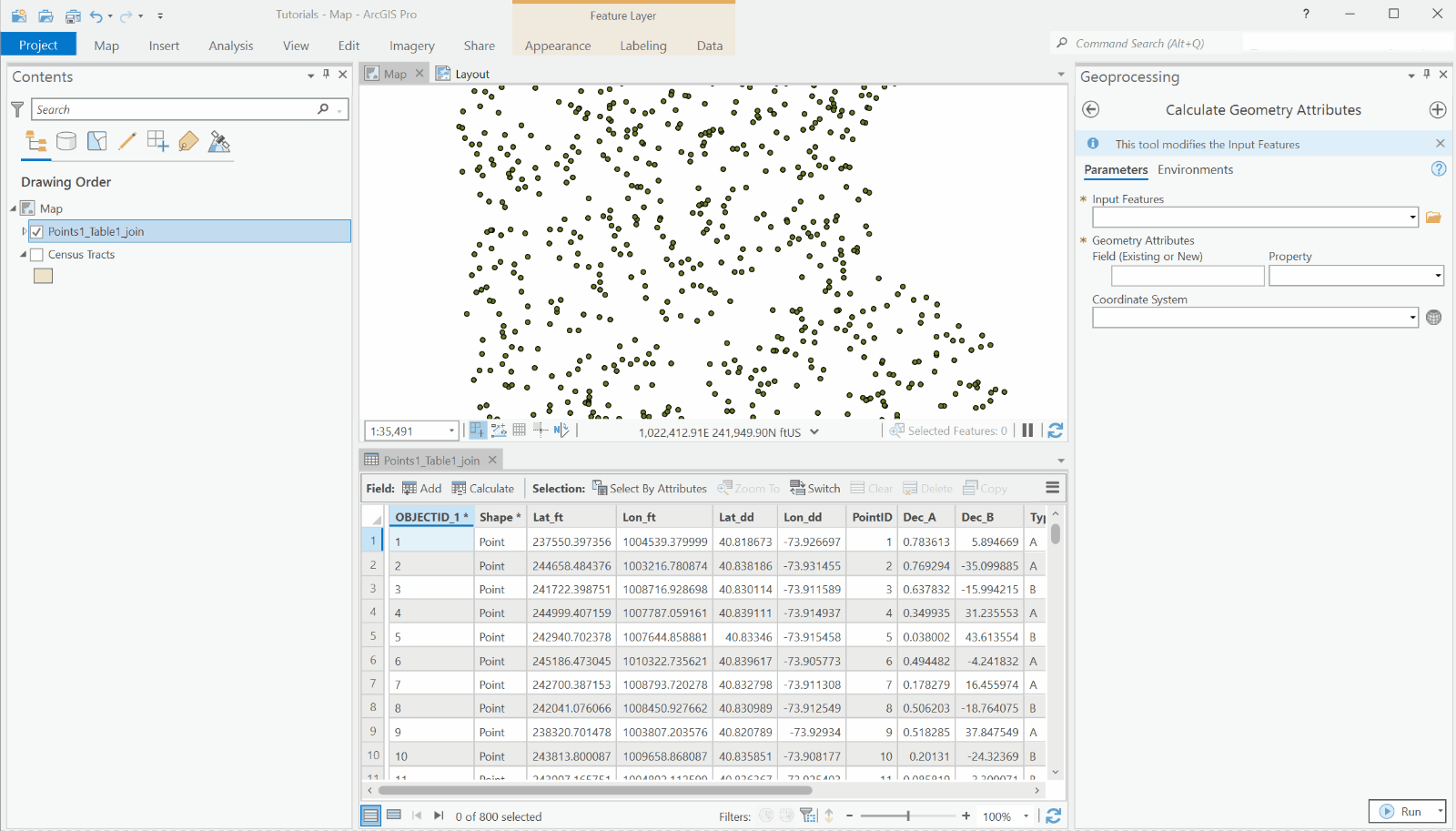 Calculating Geometry Attributes of Vector Features — mapping 101